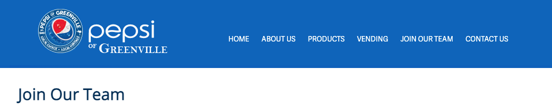 Pepsi of Greenville Login - Pepsi of Greenville
